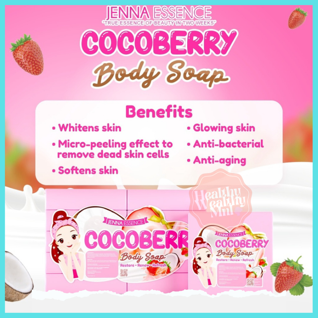 Jenna Essence Original Cocoberry Soap Bar Coco Berry Per Piece ...