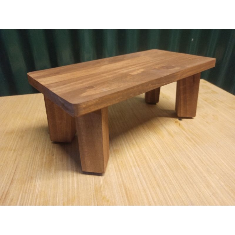 Wooden Bankito Display Nordic Design | Shopee Philippines