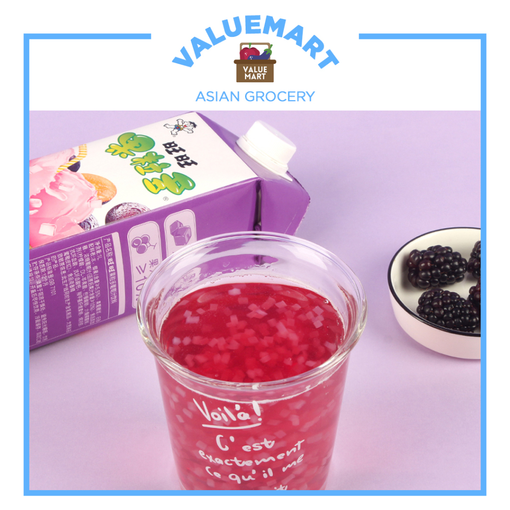 Wang Wang / Want Want QQ Fruit Juice Drink with Chewy Nata Bits like ...