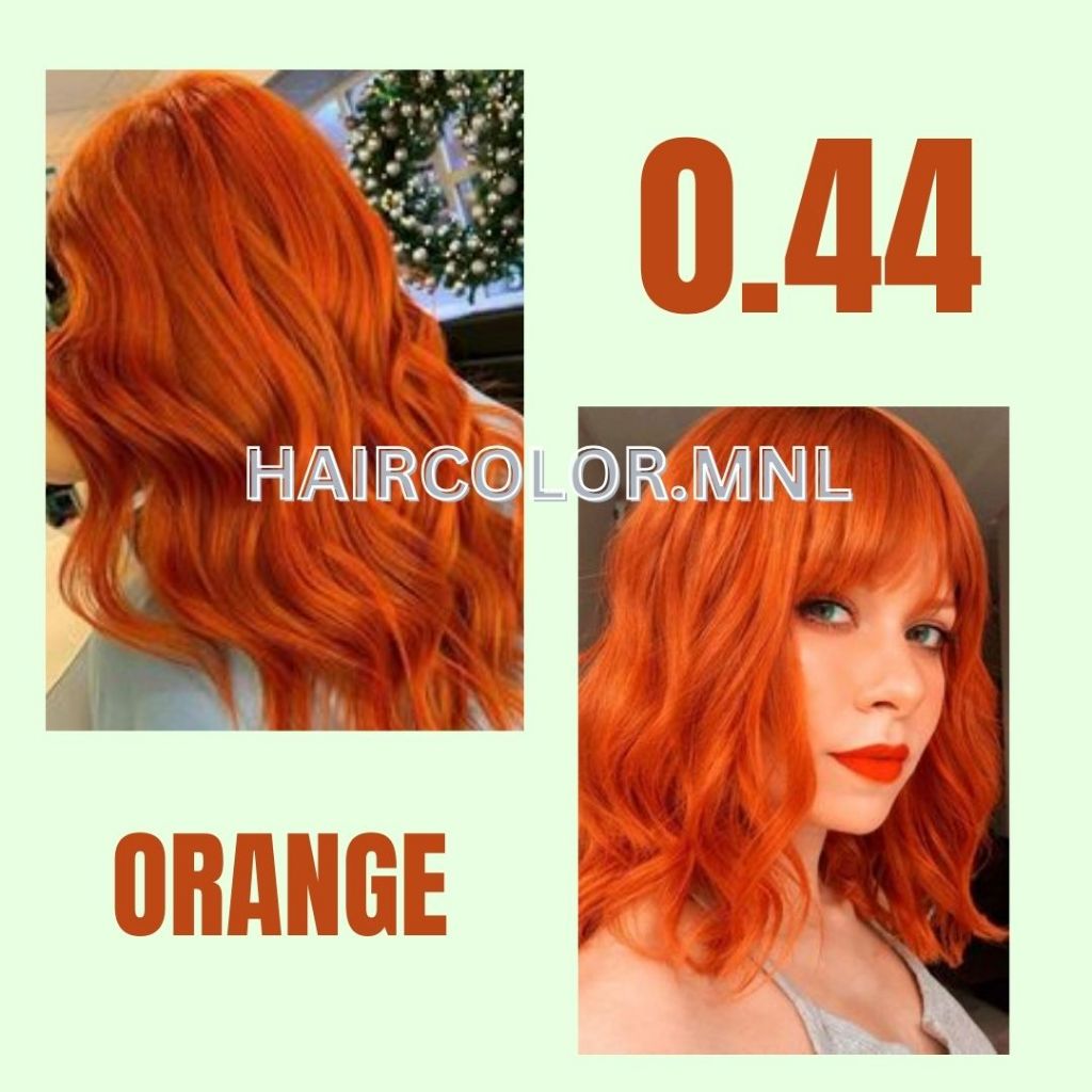 BREMOD 0.44 ORANGE HAIR COLOR SET WITH OXIDIZER (100ML) | Shopee ...
