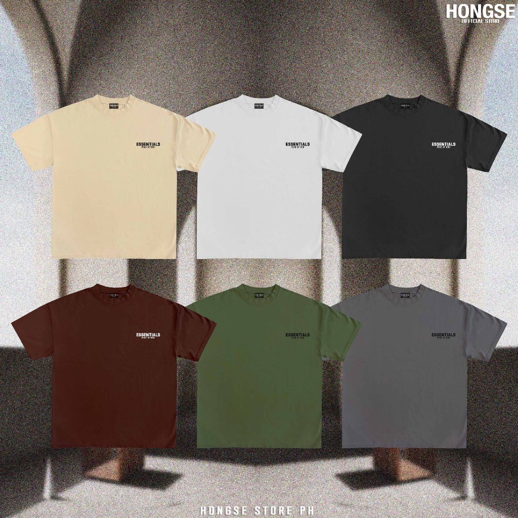 ESSENTIALS SIDE PRINT FEAR OF GOD FG SHIRT MINIMALIST KOREAN STREETWEAR ...