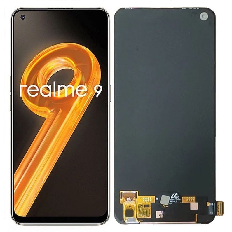 For Realme 9 4G RMX3521 LCD Display Touch Screen Digitizer Panel ...