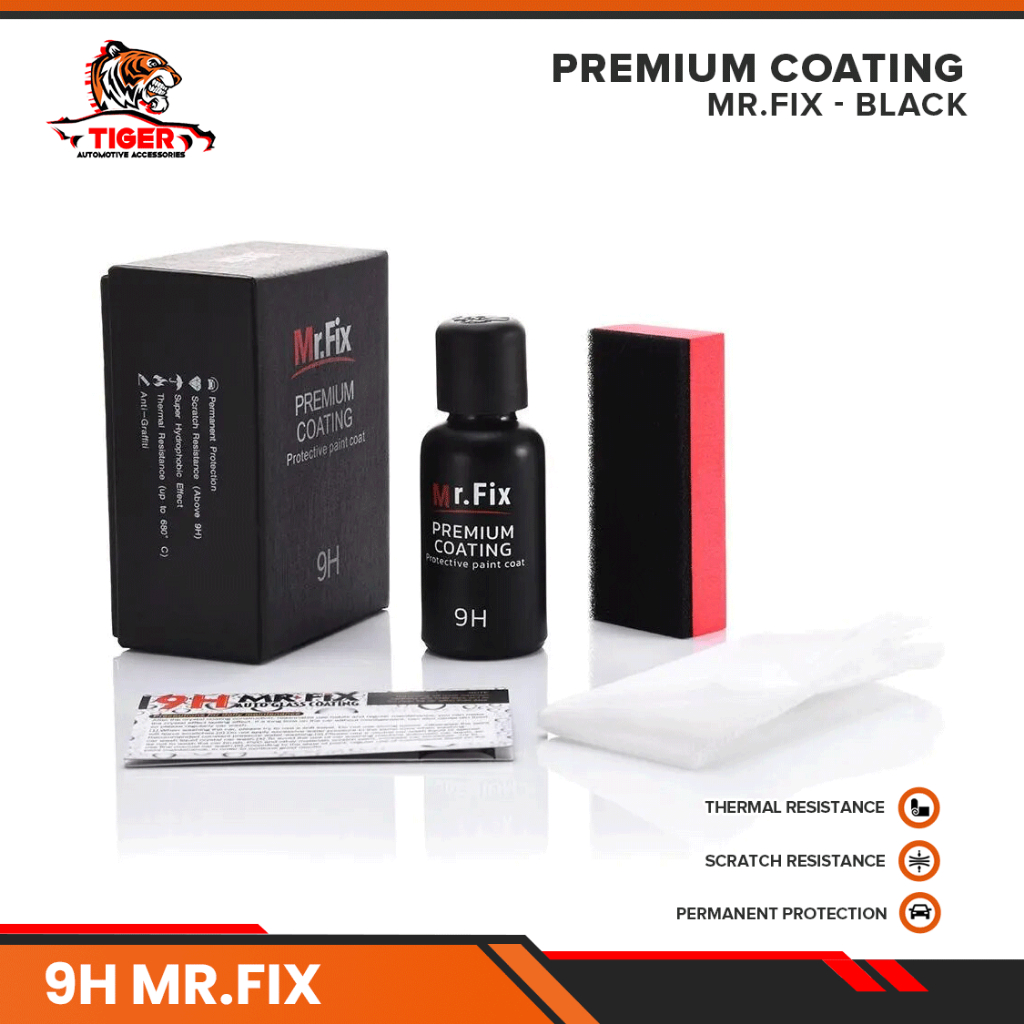 Mr Fix Premium Coating (Protective Paint Coat) Mr.Fix 9h Coating Long lasting | Shopee Philippines