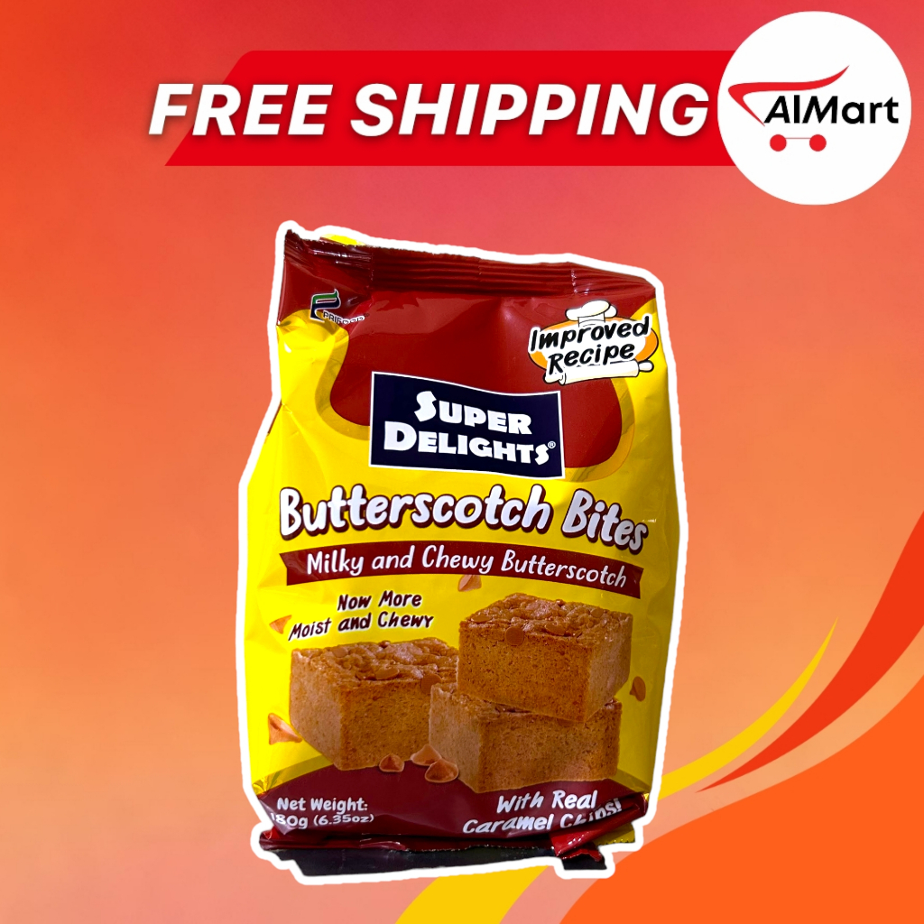 SUPER DELIGHTS BUTTERSCOTCH BITES (200 GRAMS) | Shopee Philippines