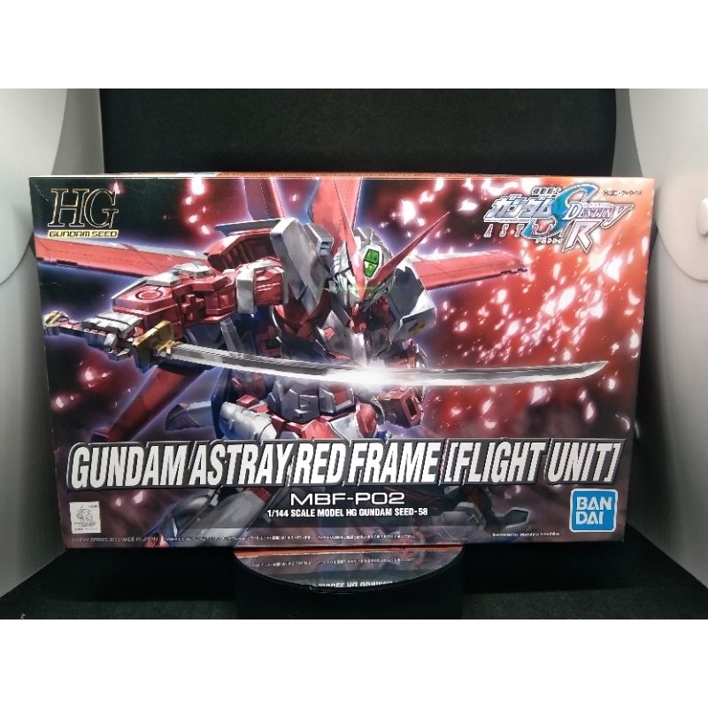 Hg Gundam Seed Destiny Astray 58 Mbf P02 Gundam Astray Red Frame