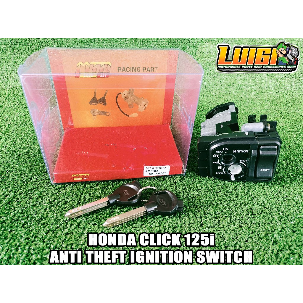 HONDA CLICK 125i ANTI THEFT KEY SET IGNITION SWITCH | Shopee Philippines