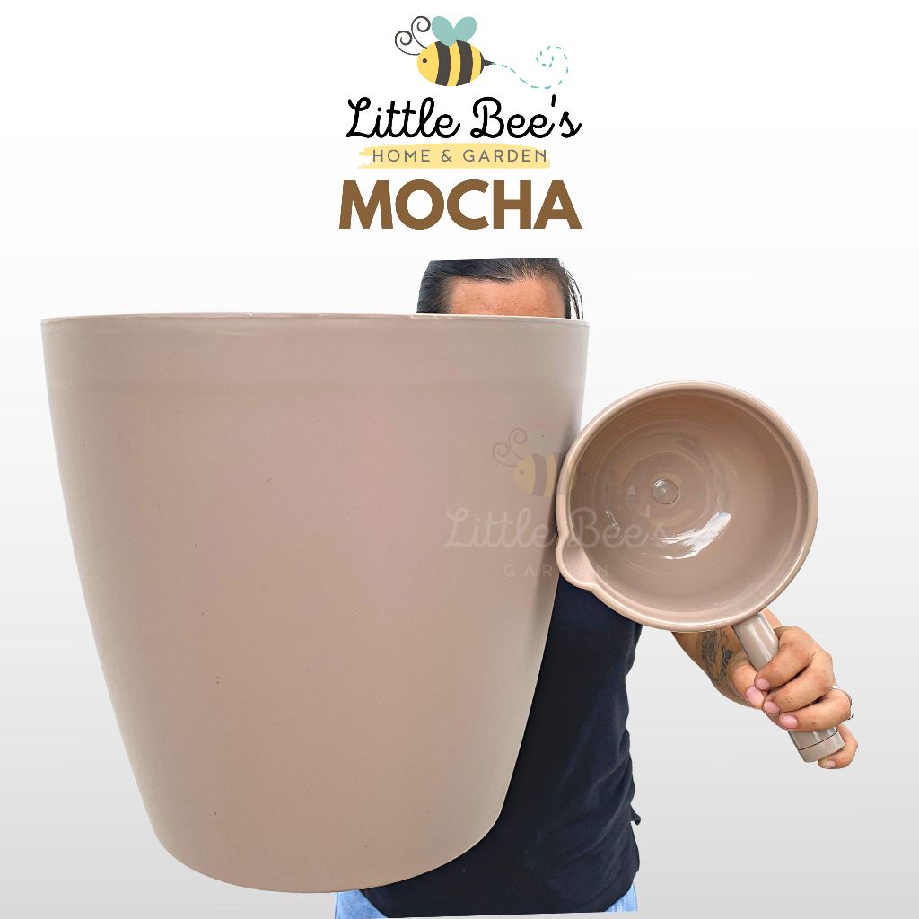 JUMBO Classy Aesthetic Pail & Dipper | Minimalist Timba & Tabo | Big ...