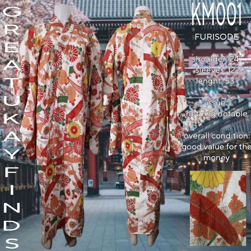 Great Ukay Finds: Japanese, Furisode | Shopee Philippines