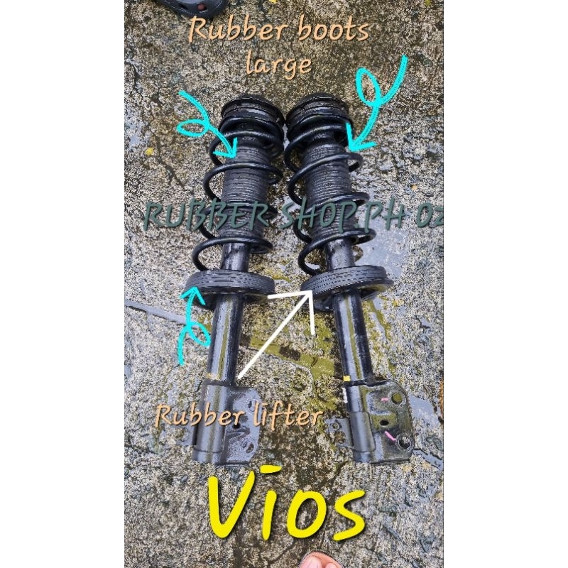 Rubber lifter for TOYOTA VIOS from GEN 1-4 Heavy duty | Shopee Philippines