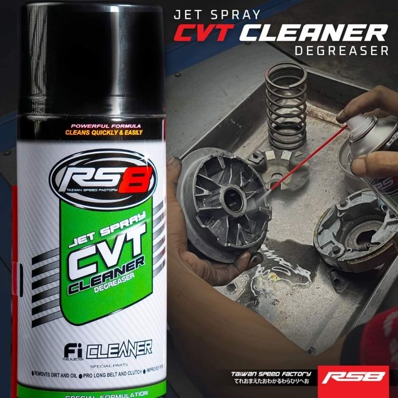 RS8 Cvt Cleaner Spray Degreaser 450ml or 650ml | Shopee Philippines