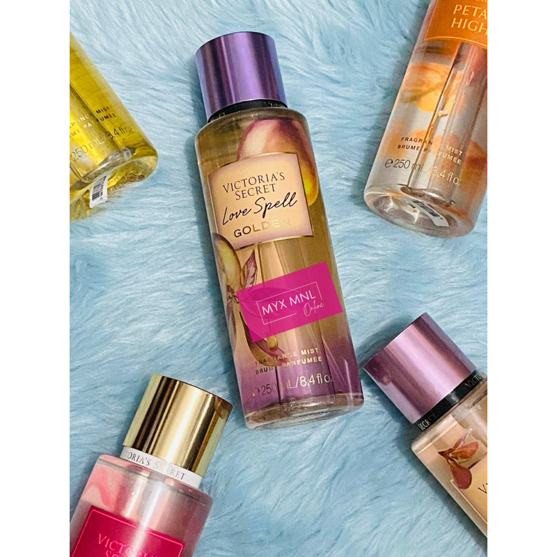 Victoria's Secret Love Spell Golden Fragrance Mist - 250ml | Shopee Philippines