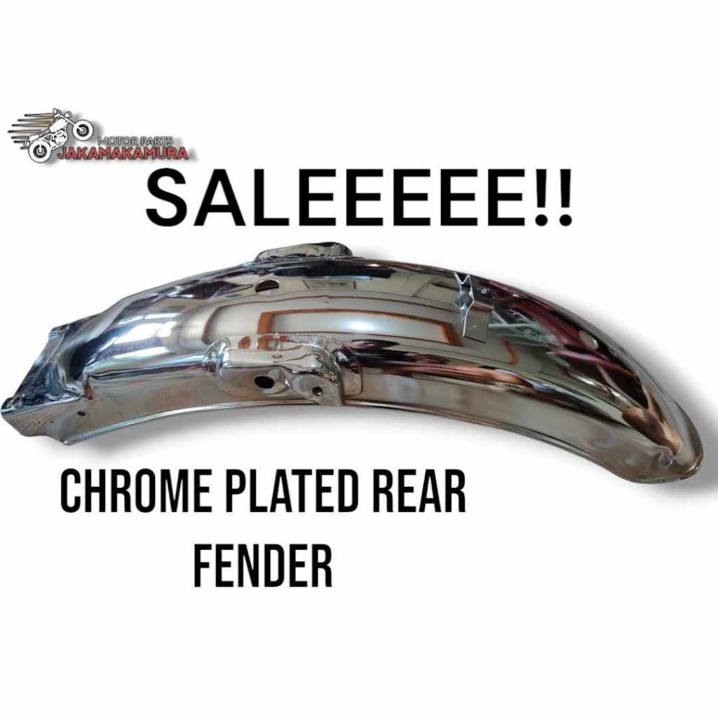 STAINLESS REAR FENDER TMX125/155, RUSI, BAJAJ, STX, MOTORSTAR (TAPALUDO ...