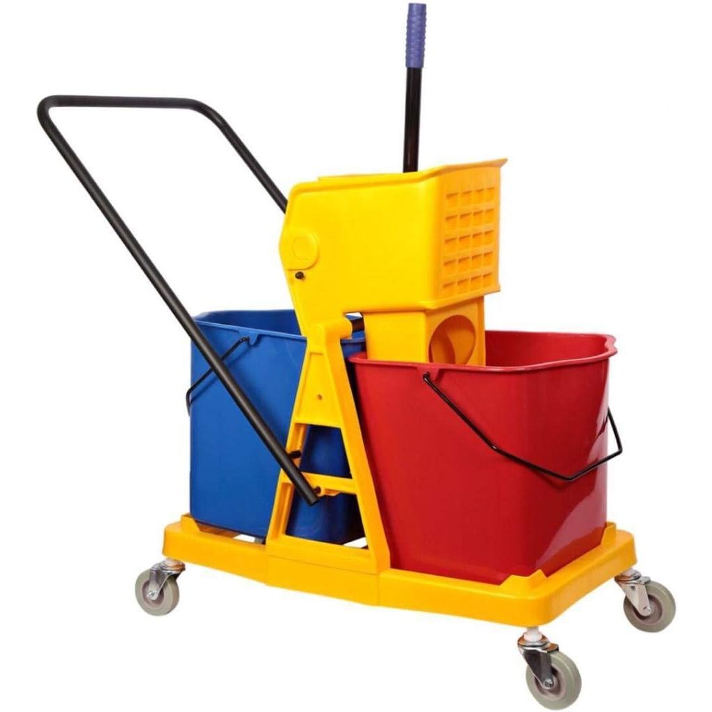 Double Mop Bucket with Wringer, Square Cleaning Bucket / cleaning ...