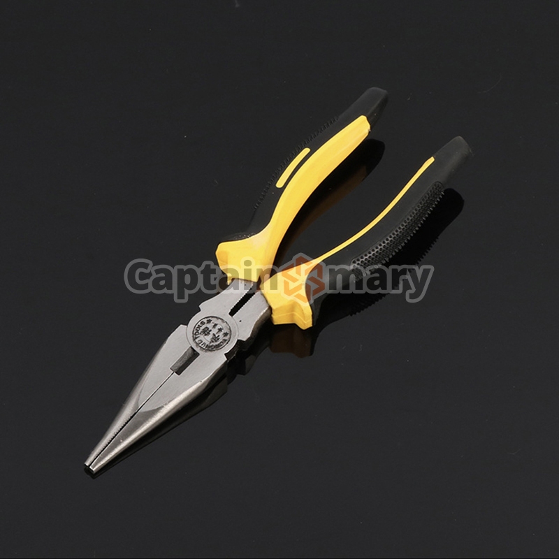 Household Standard Long Nose Plier Tiger Pliers Tool Set 6 Inche ...