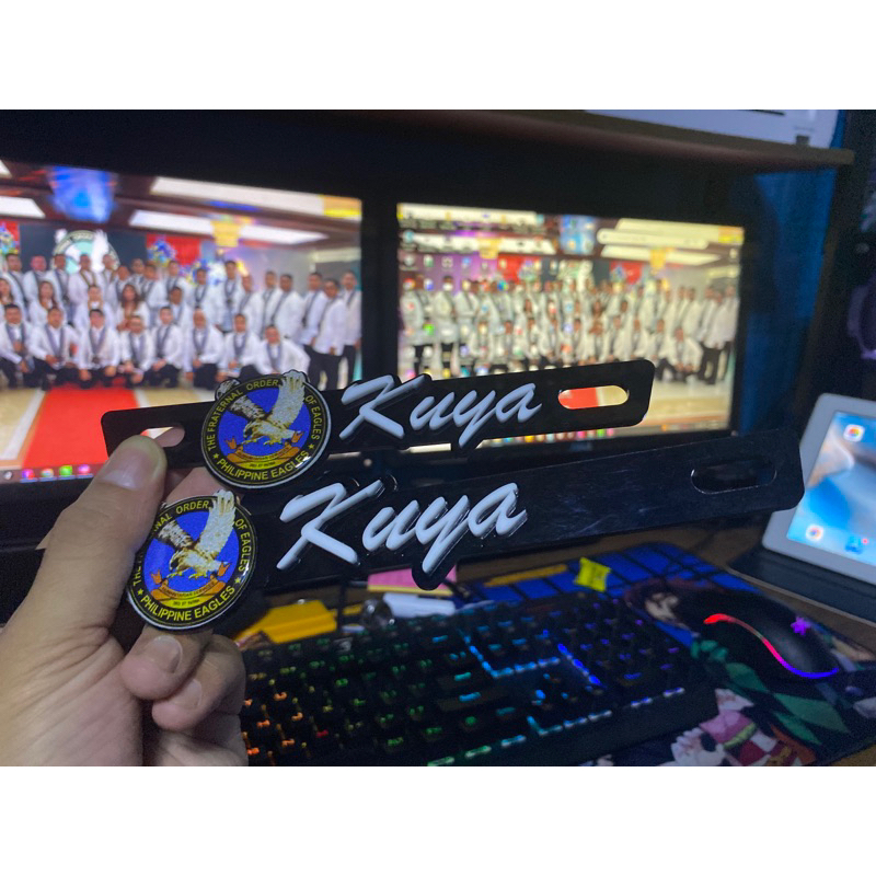 car kuya badge plate | Shopee Philippines