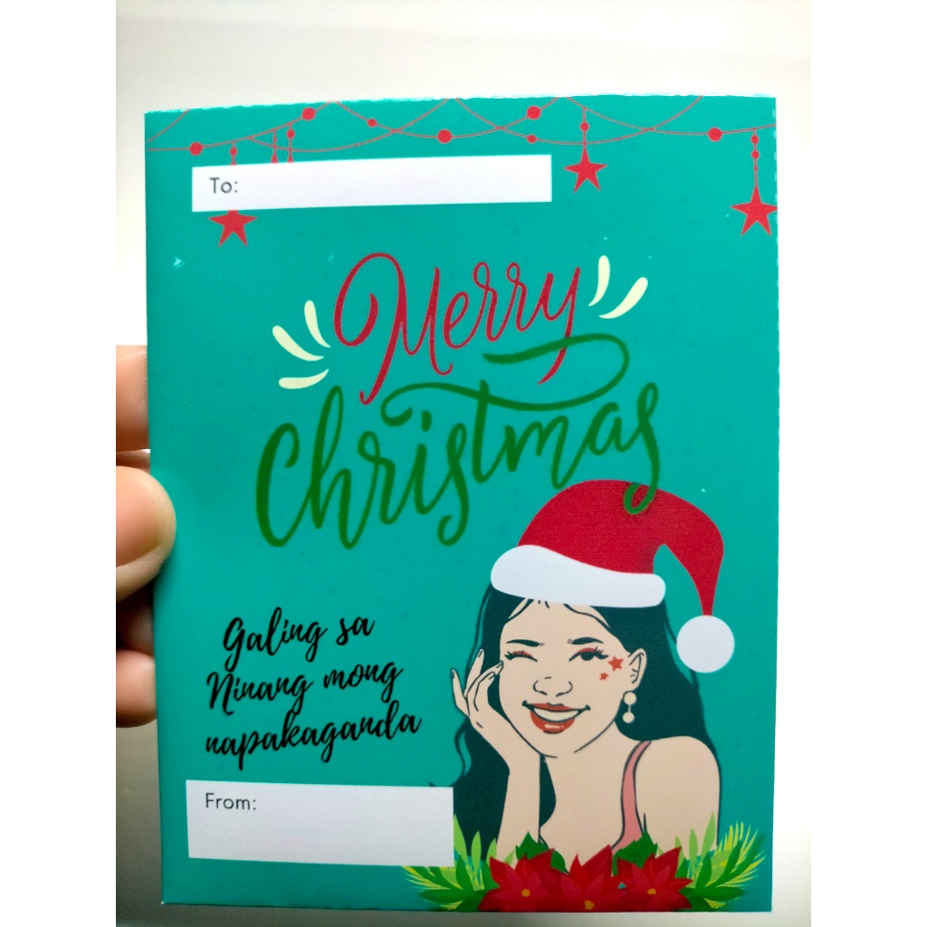 Money Envelope Customized and Personalized Angpao Christmas Themed ...