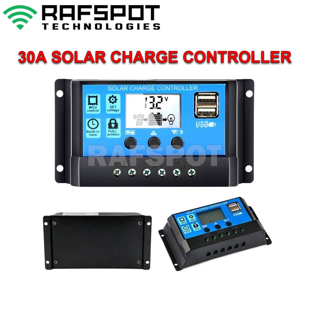 Original PWM MPPT 30A Solar Charge Controller W88-C | Shopee Philippines