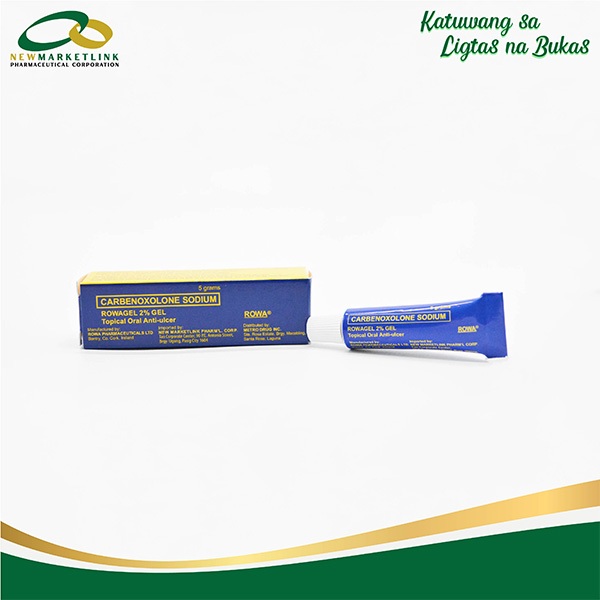 Carbenoxolone Sodium (Rowagel 5g) | Shopee Philippines