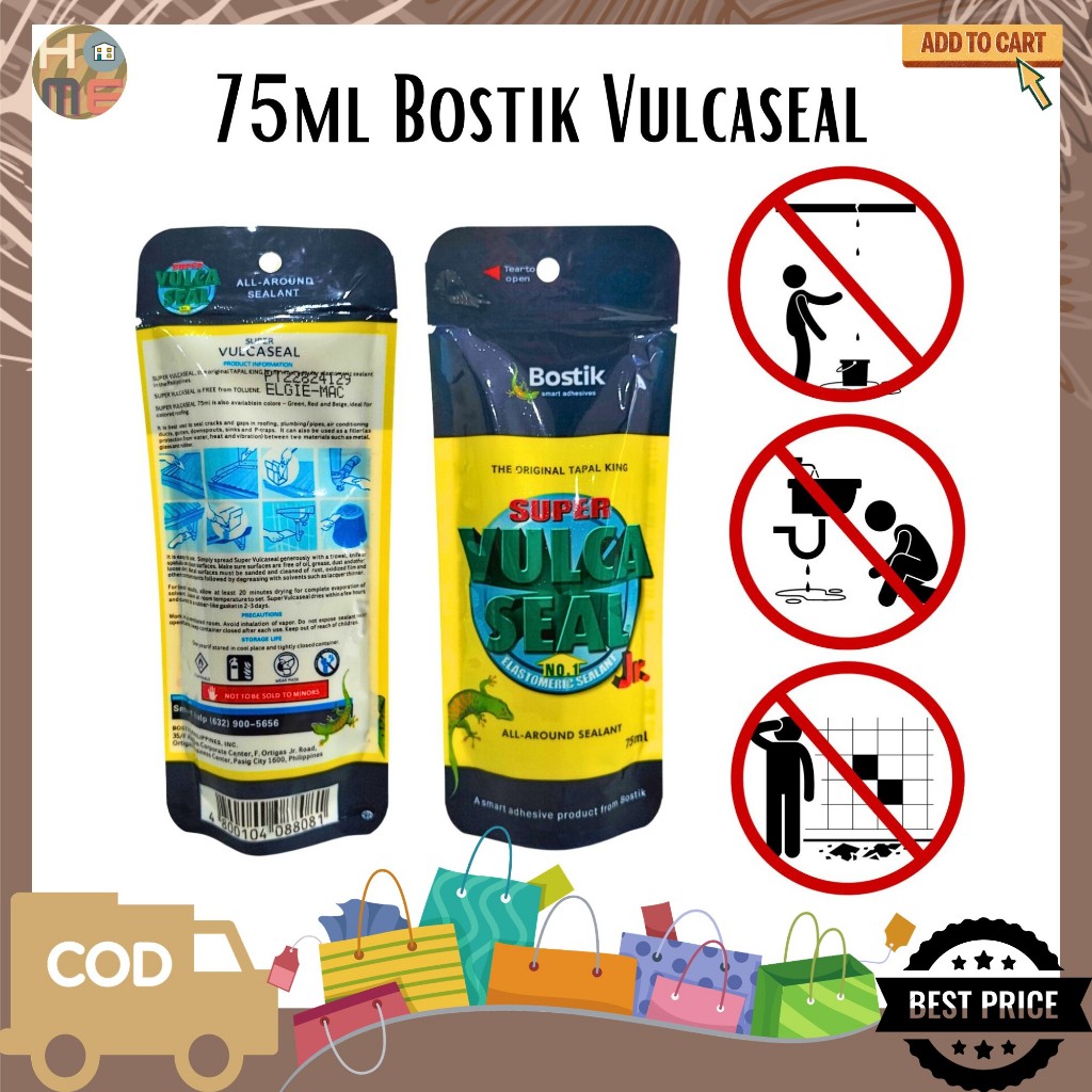 (new)75ML BOSTIK VULCASEAL/BOSTIK VULCASEAL/VULCASEAL ...