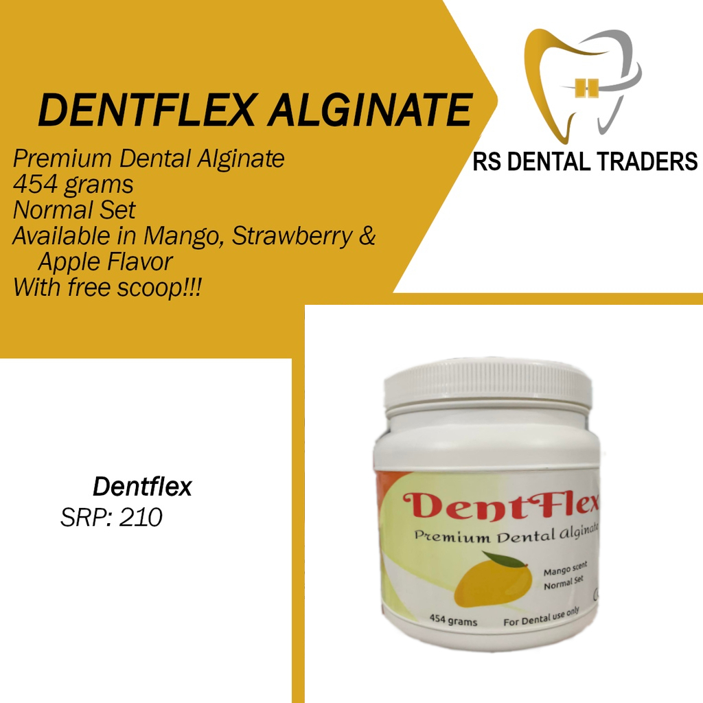 Dentflex Premium Alginate - Mango, Strawberry, Apple & Grape Normal Set ...
