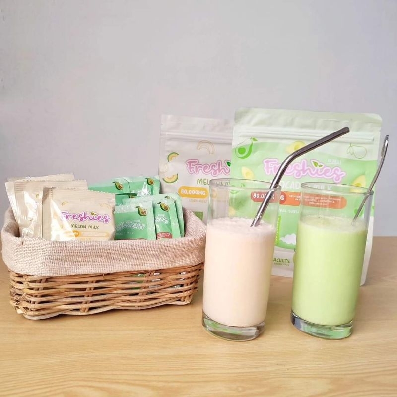 Freshies Avocado and Melon Milk by Juju Glow with Freebie! | Shopee ...