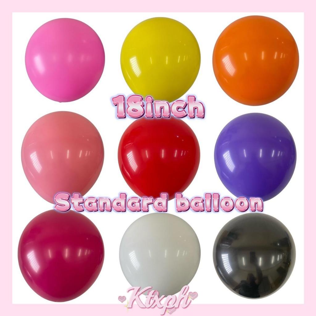 10pcs Standard balloon 18 inch latex rubber balloon birthday wedding ...