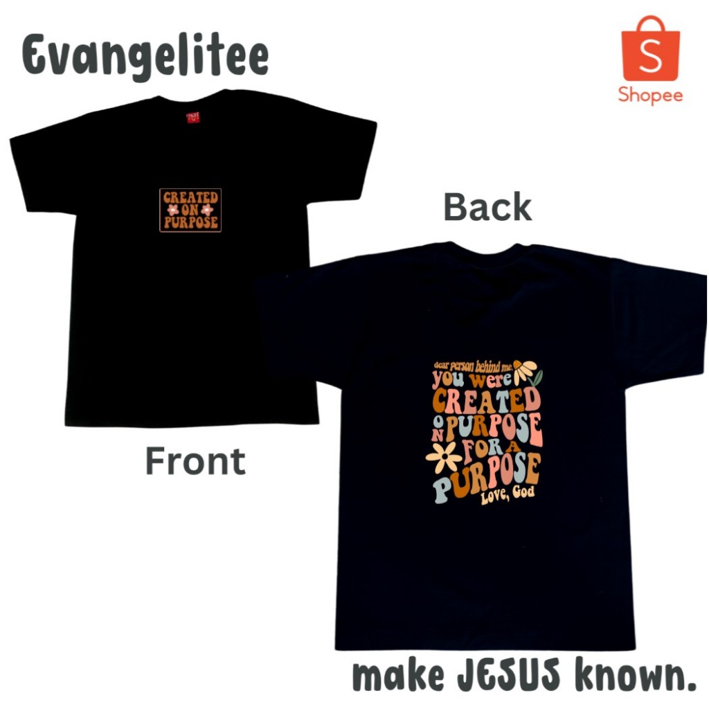 CHRISTIAN STATEMENT TSHIRT ( CREATED FOR A PURPOSE ) | Shopee Philippines