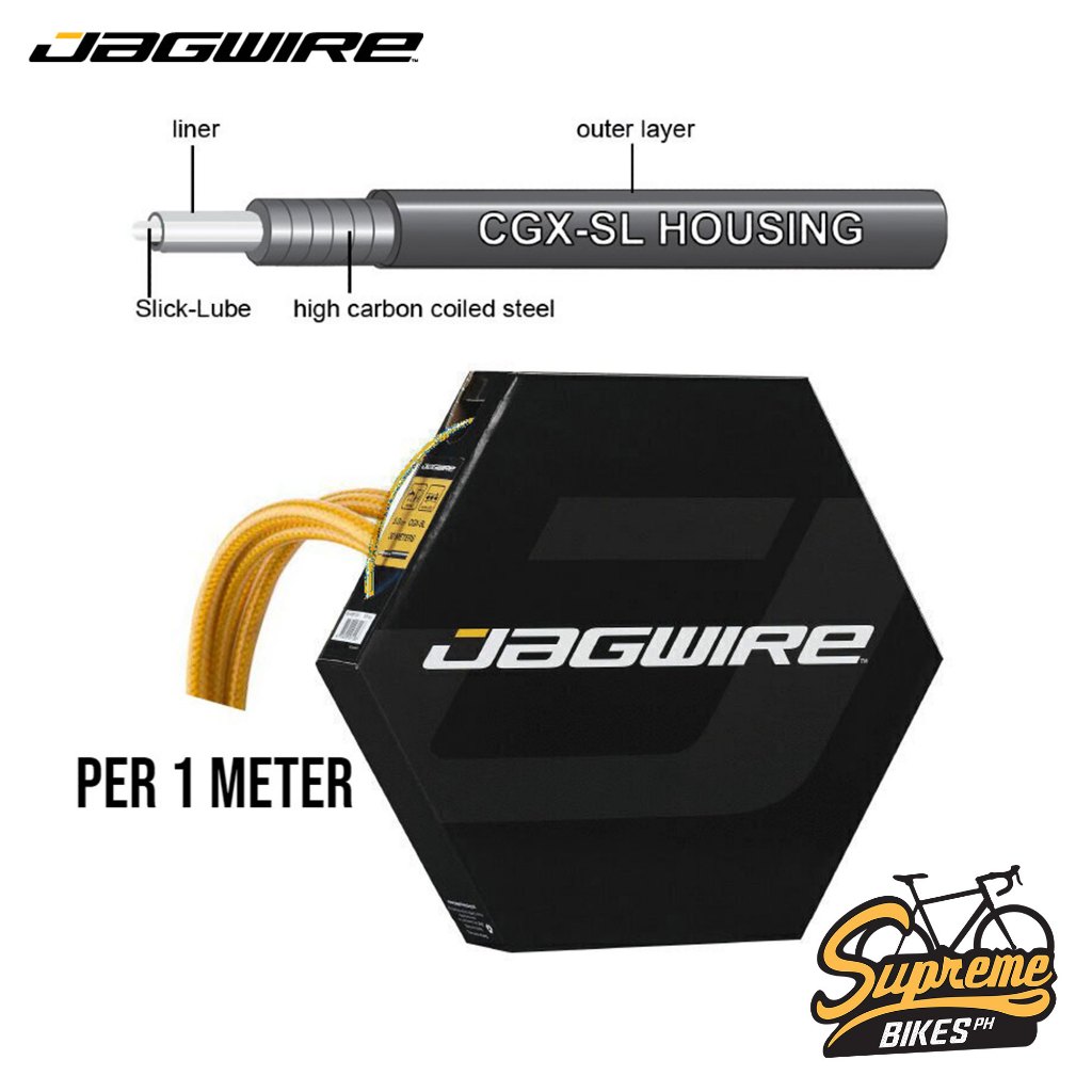 Jagwire CGX-SL Sport Brake Cable Housing for Road / MTB - per 1 Meter ...