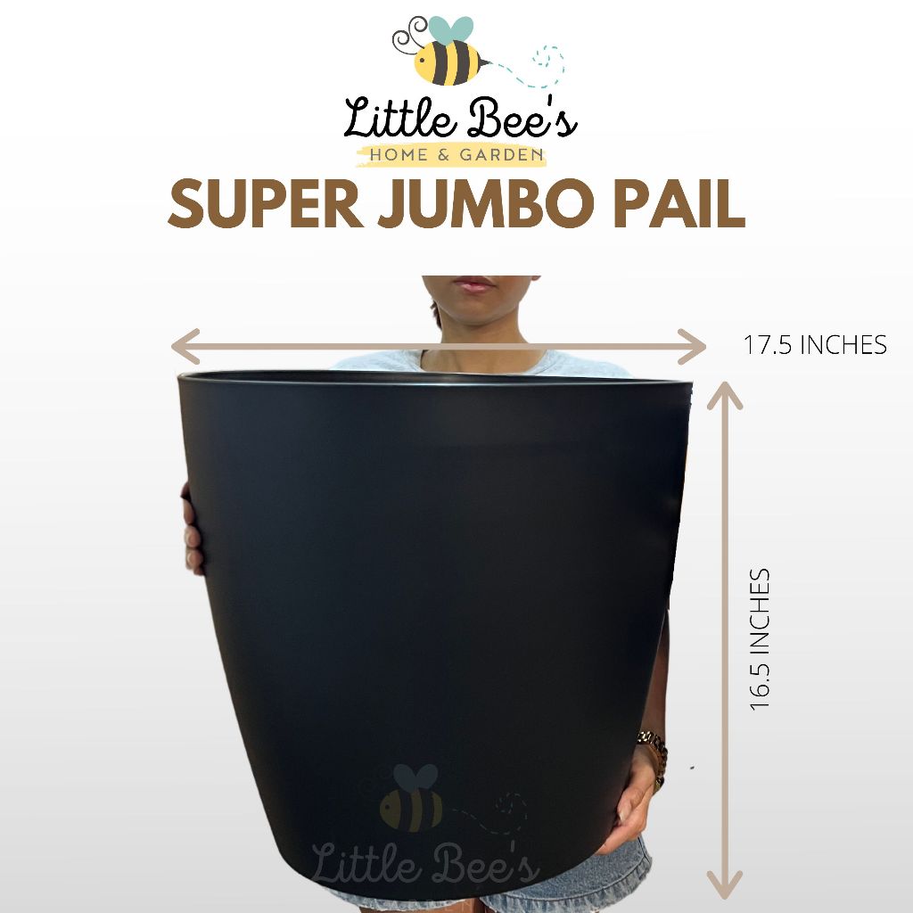 As SEEN on HOME BUDDIES Minimalist Classy Timba | Black White Pail ...