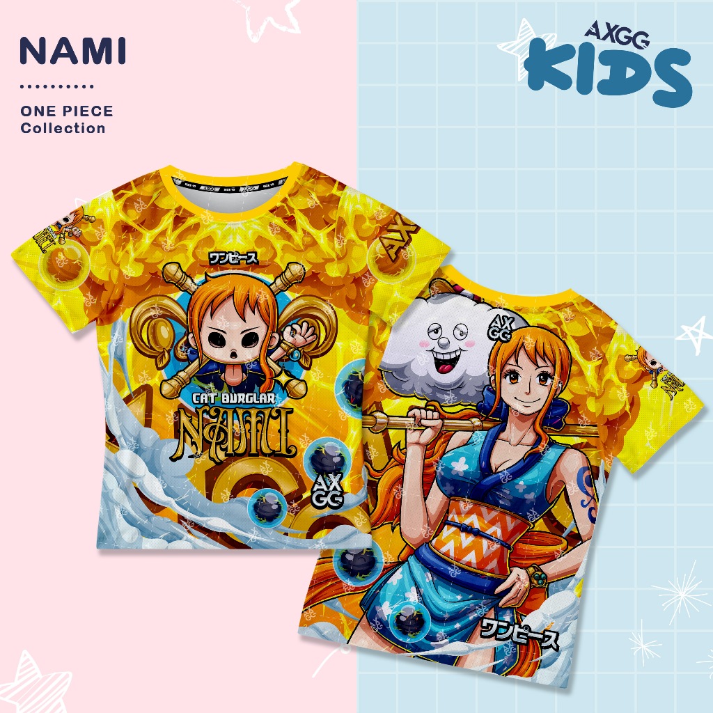 AXGG Kids ' One Piece - Nami ' Anime T-Shirt | Shopee Philippines