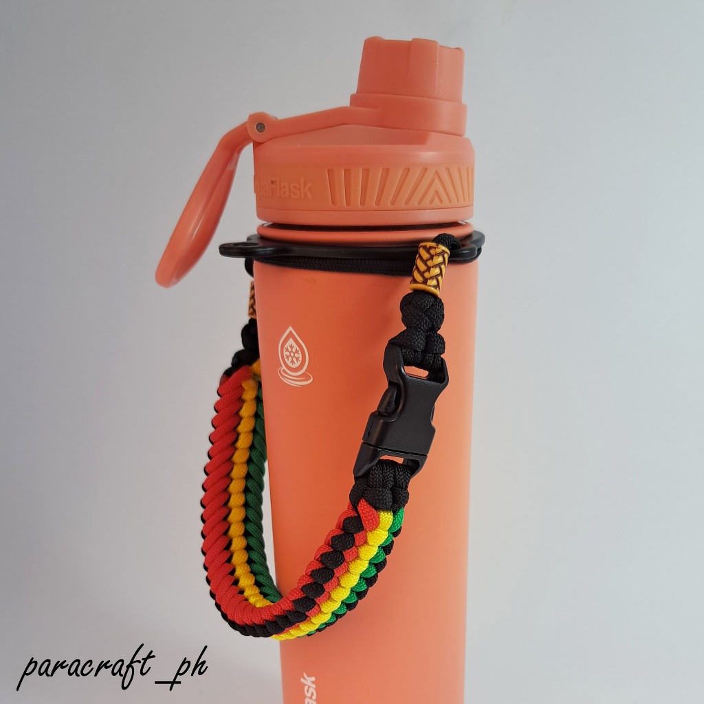 Aquaflask Paracord Handle | Reggae (Sanctified Covenant) | with Safety ...