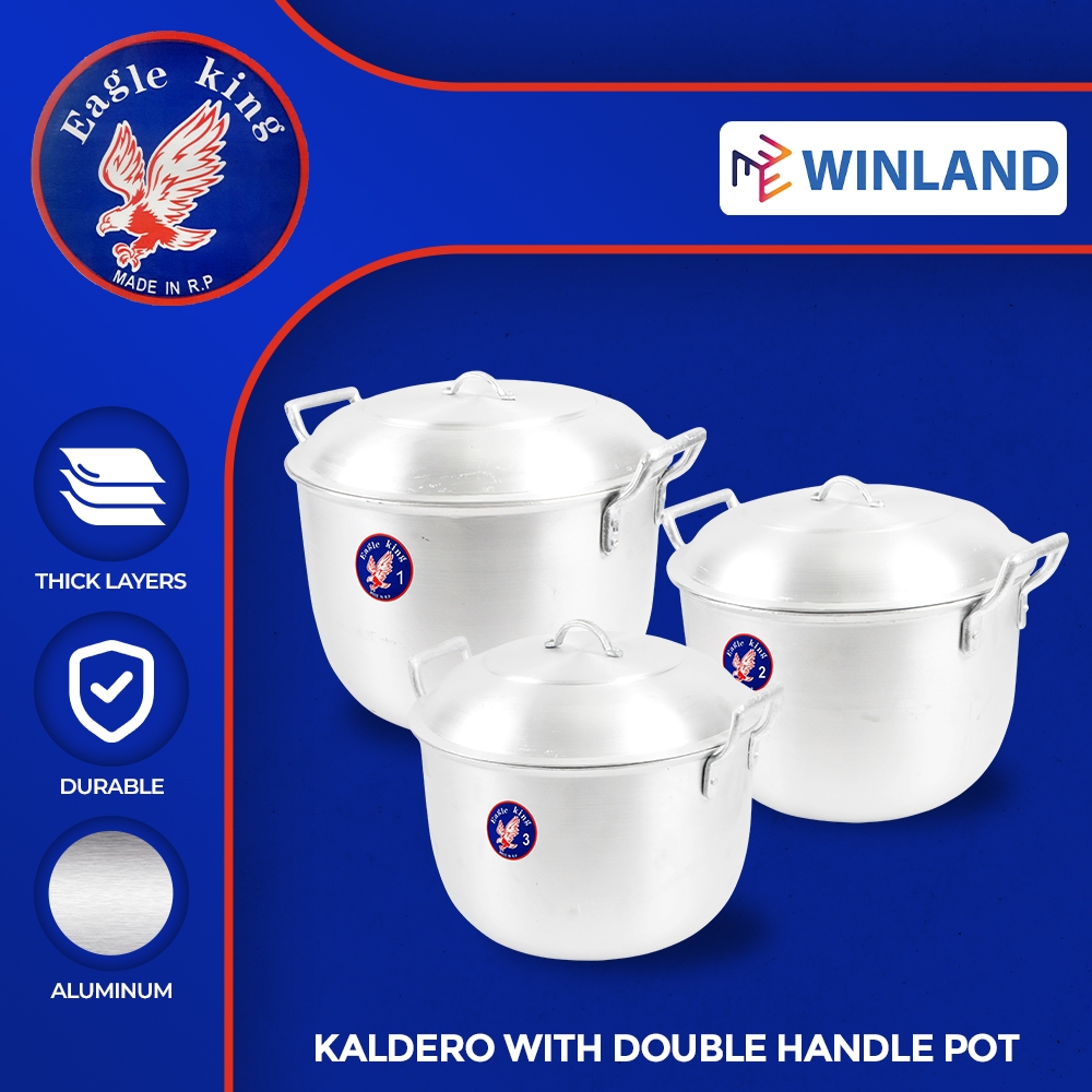 Eagle King by Winland Cookware Thick Aluminum Extra Large Kaldero with ...