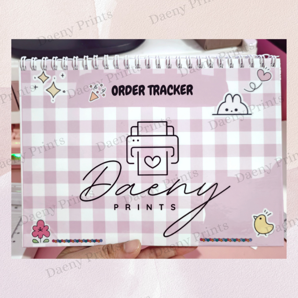 Personalized Order Tracker Notebook for Small Bussiness | a5 Size ...