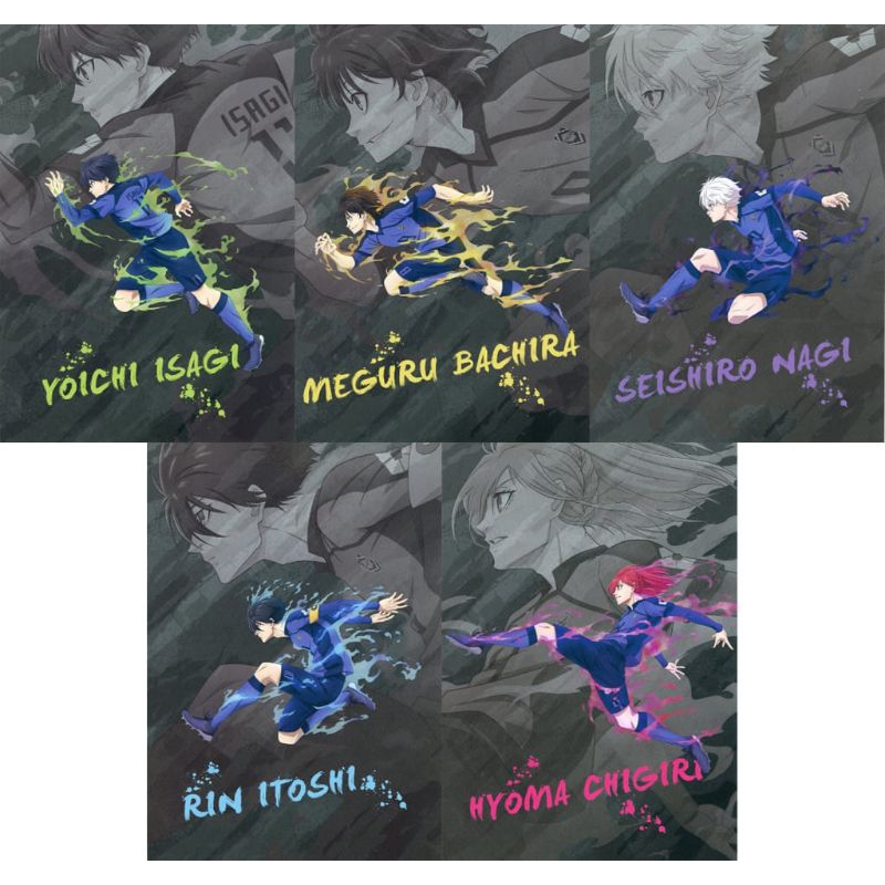 Blue Lock x 7-Eleven - Isagi, Bachira, Nagi, Chigiri and Rin A5 ...