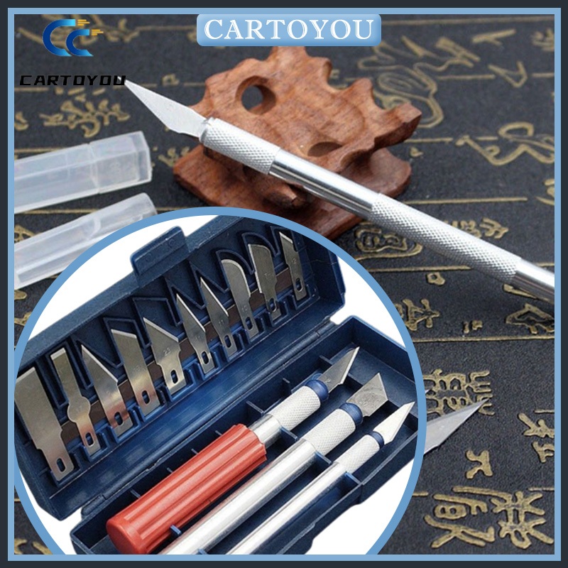 1 Set Utility Precision Set Tool Paper 13pcs Precision Knife Set Tool ...
