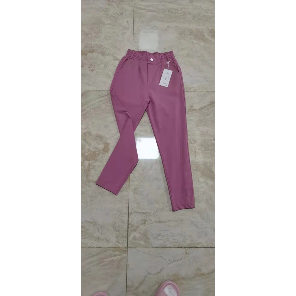 CANDY PANTS FOR WOMEN FOR OFFICE WEAR (BUTTONS AND ZIPPER) | Shopee ...