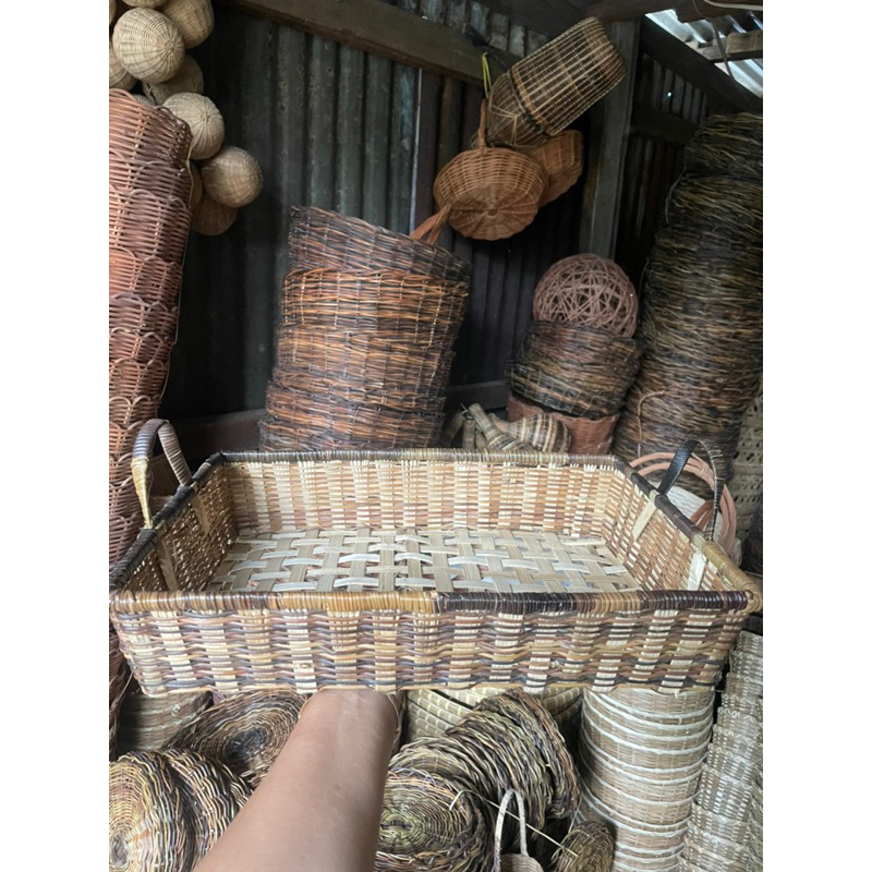 Nito Food Fruit Tray Food Serving Tray | Shopee Philippines