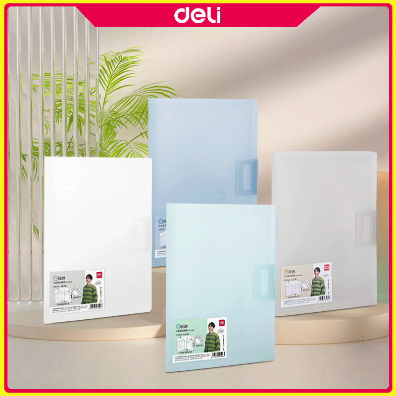 Deli A4 Expanding File Folder Envelope Document Storage School Supplies ...