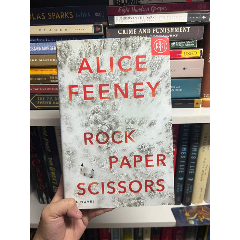 Rock Paper Scissors by Alice Feeney Hardcover BOTM Edition | Shopee ...