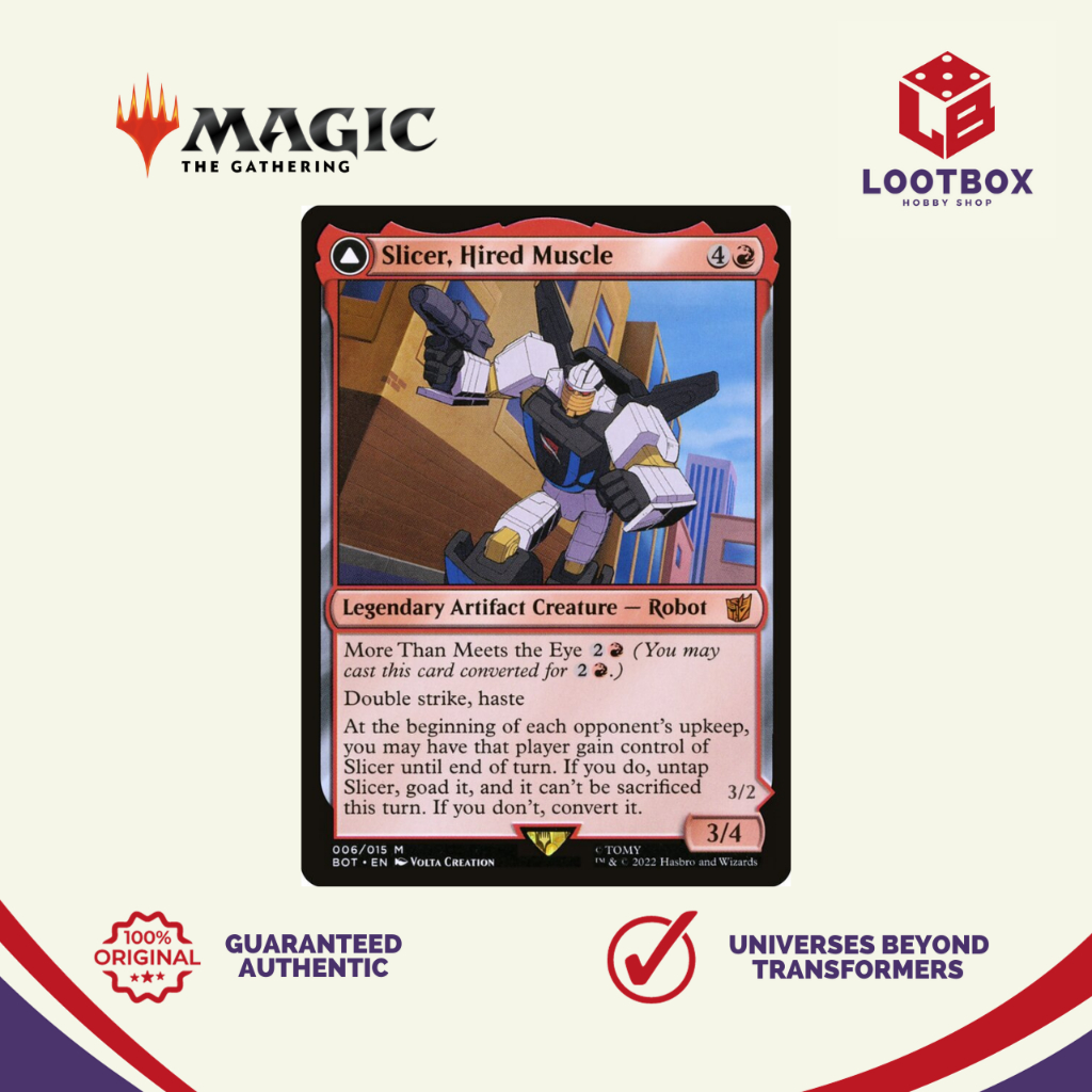 Magic the Gathering: Slicer, Hired Muscle (Mythic Rare) - Universes ...