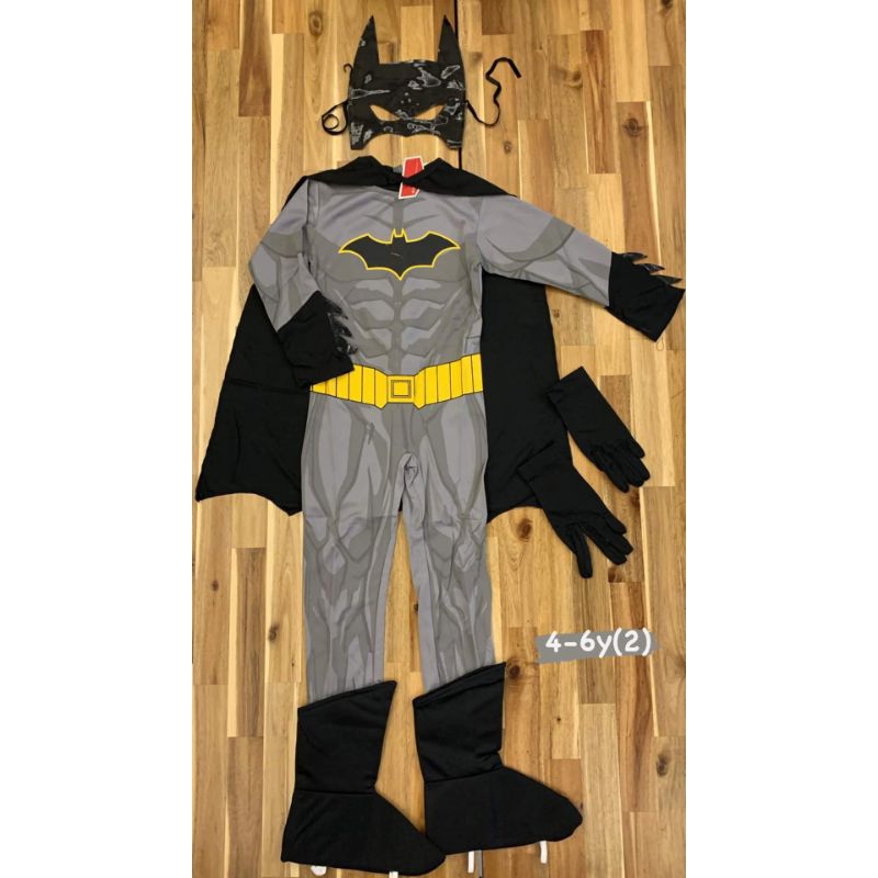 BATMAN COSTUME! ORIGINAL MALL PULL OUT COD | Shopee Philippines