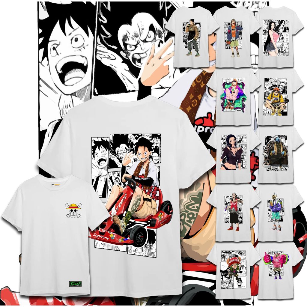 One Piece - Anime Shirt - Sublimation Print - Tookxic | Shopee Philippines