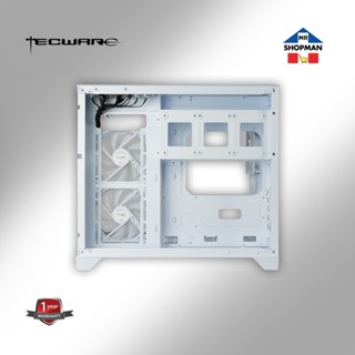 Tecware VXN EVO Dual Chamber MATX Tempered Glass Desktop PC Case ...