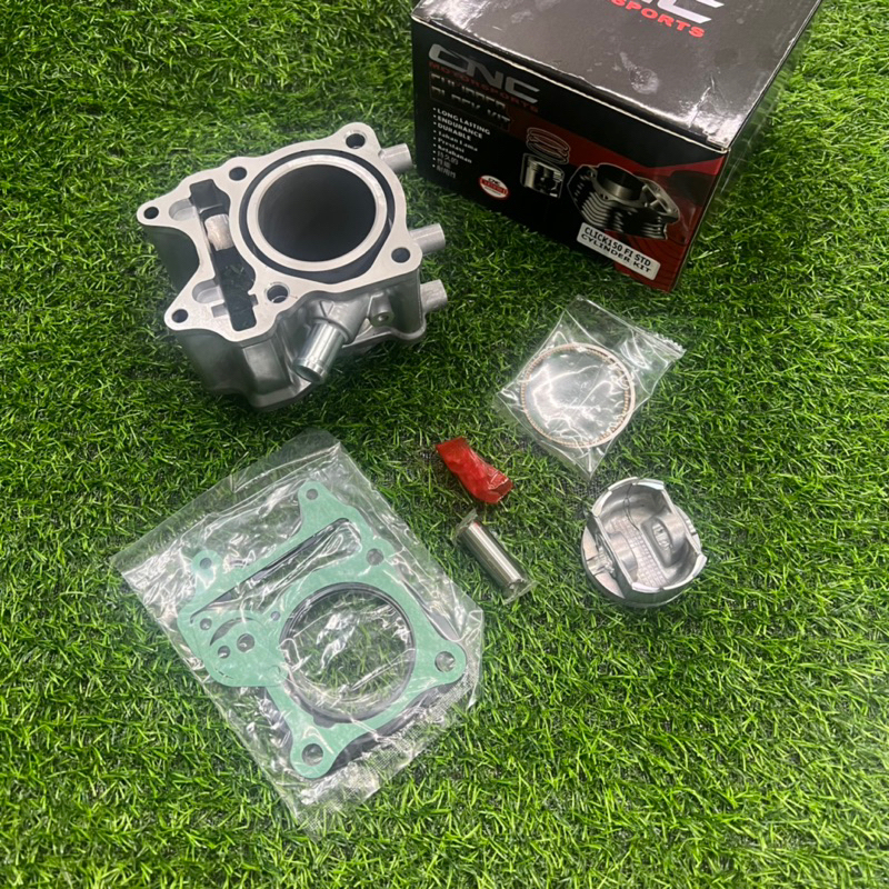 Motorcycle CNC Cylinder Block CLICK 150 FI STD | Shopee Philippines