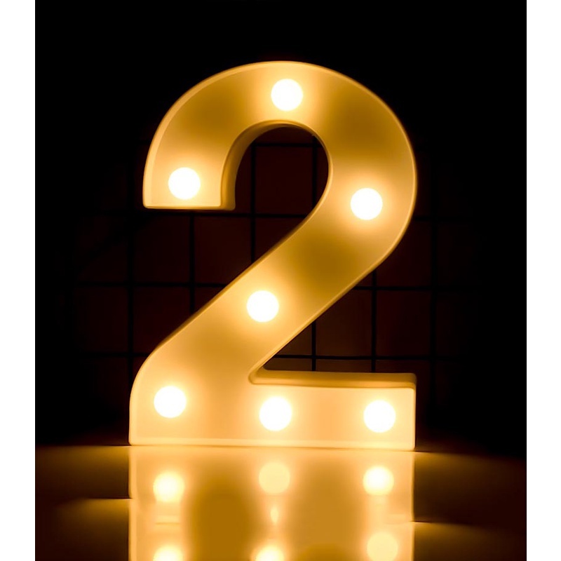 【Fast Delivery】A-Z 3d Letter LED Alphabet Decor Lamp Letter Light Party ...