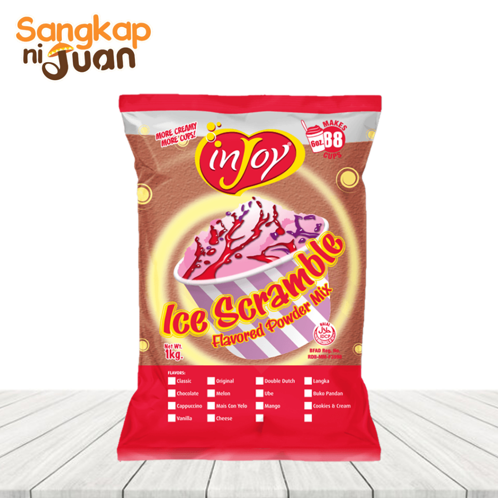 inJoy Scramble Flavored Powder Mix 1kg | Shopee Philippines