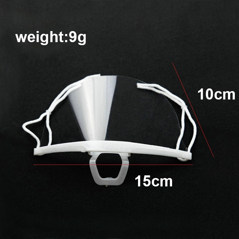 5pcs Chef Mask Mouth Guard Spit Shield Restaurant Catering Anti Fog ...