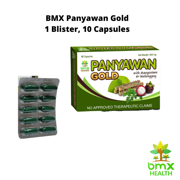 BMX Panyawan Gold 10 Capsules 1 Blister | Shopee Philippines