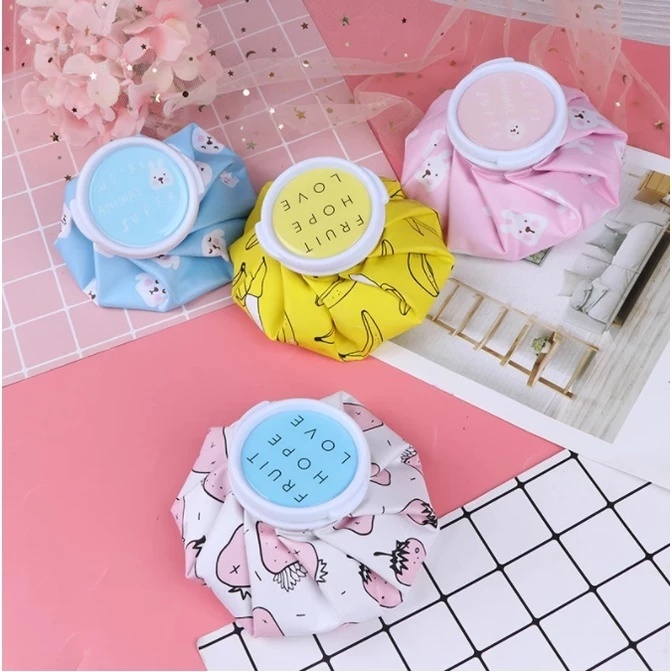 Cute Cold/Hot Water Compress Bag Pain Relief Heat Pack Injury Reusable ...