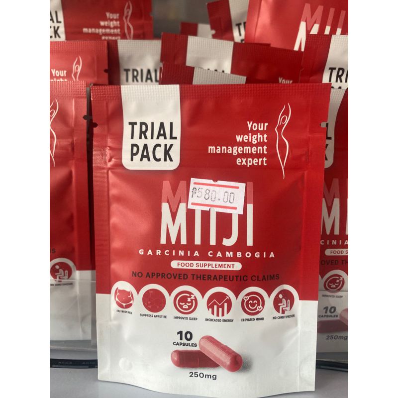 Miiji Trial Pack | Miji Garcinia Cambodia 10 Capsule per Pack | Shopee ...